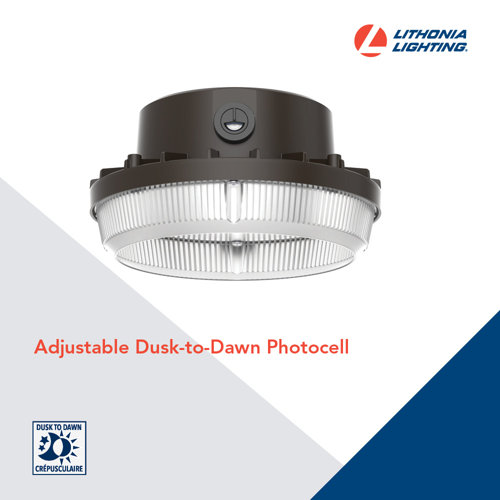 Lithonia Lighting LED Dusk to Dawn Outdoor Security Area Light & Reviews | Wayfair